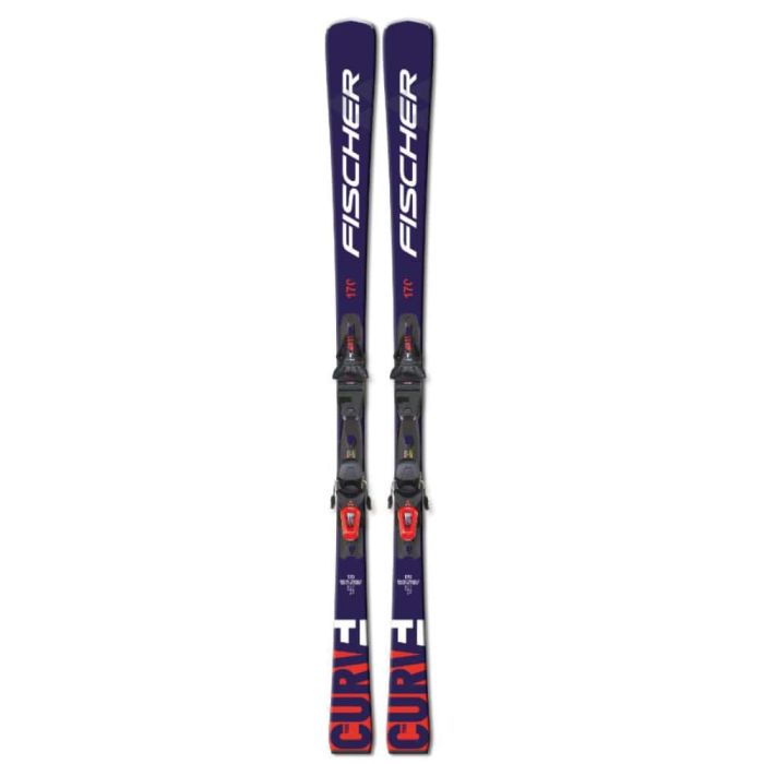 Fischer THE CURV PREMIUM TI RT + RS 11, set all round smuči, vijolična ...